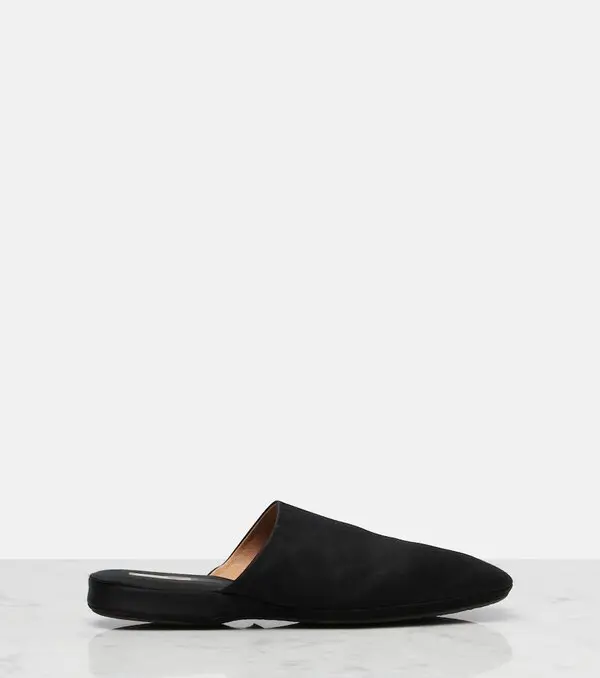 Calvin Klein Hugh Satin Mules - Black