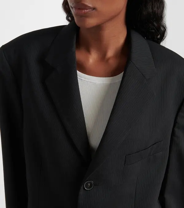 Calvin Klein Viola Oversized Pinstripe Blazer