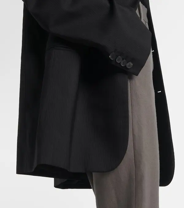Calvin Klein Viola Oversized Pinstripe Blazer