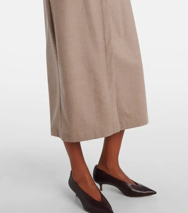 Max Mara Pallino Cashmere-blend Shirt Dress