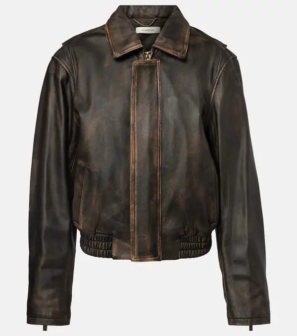 JACQUES WEI Leather Jacket