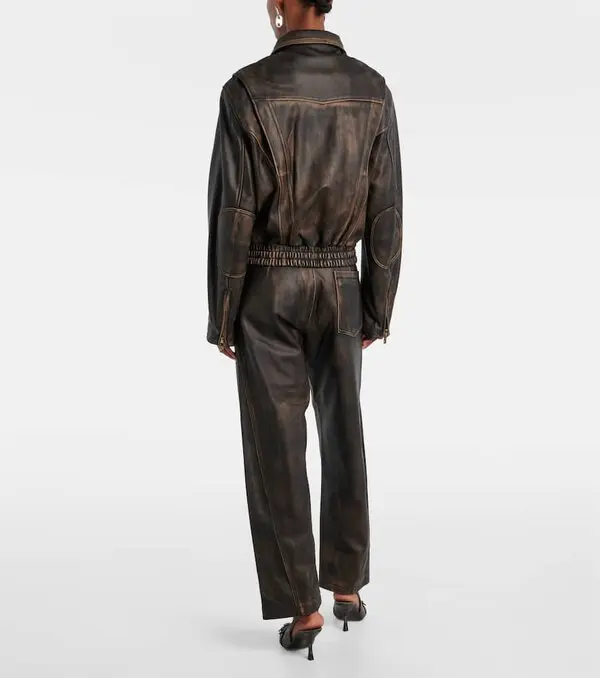 JACQUES WEI Leather Jacket