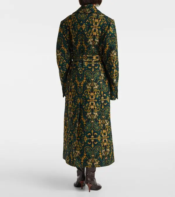 Dries Van Noten Rafaella Printed Coat