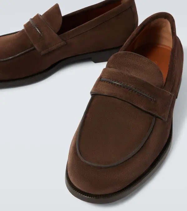 Zegna Suede Loafers