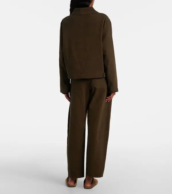 LESET Chloe Cotton Canvas Jacket