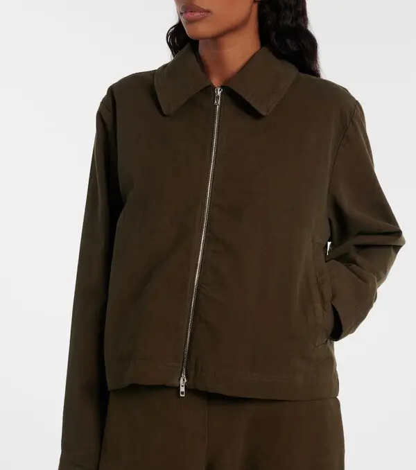 LESET Chloe Cotton Canvas Jacket