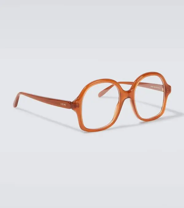 Loewe Slim Round Frame Glasses