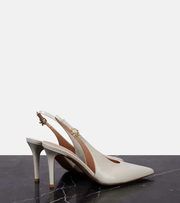 GIANVITO ROSSI Robbie 85 Pumps - White