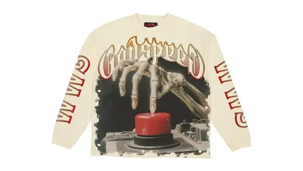 GODSPEED Detonator Long Sleeve T-shirt - Bone