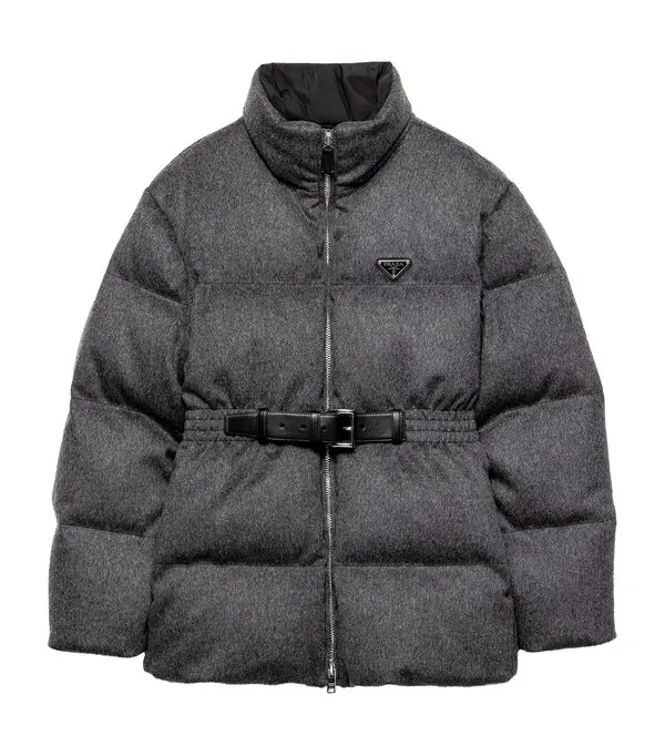 Prada Wool Loden Down Jacket