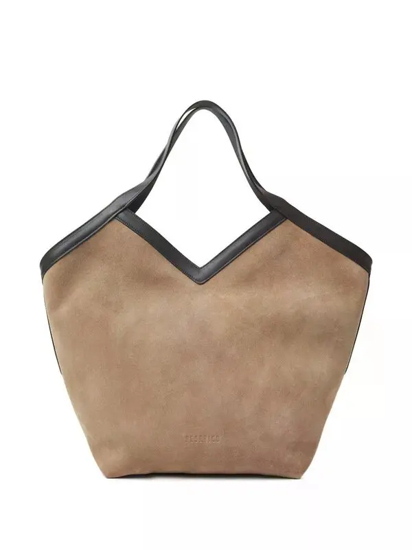 Peserico Suede Tote Bag
