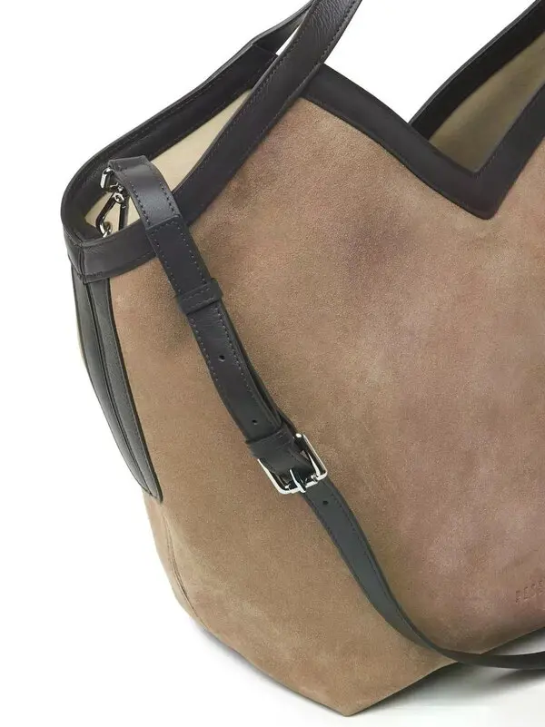 Peserico Suede Tote Bag