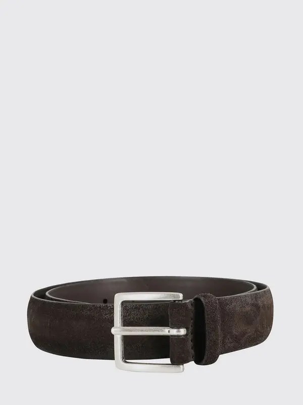 ORTIGNI Leather Belt - Dark