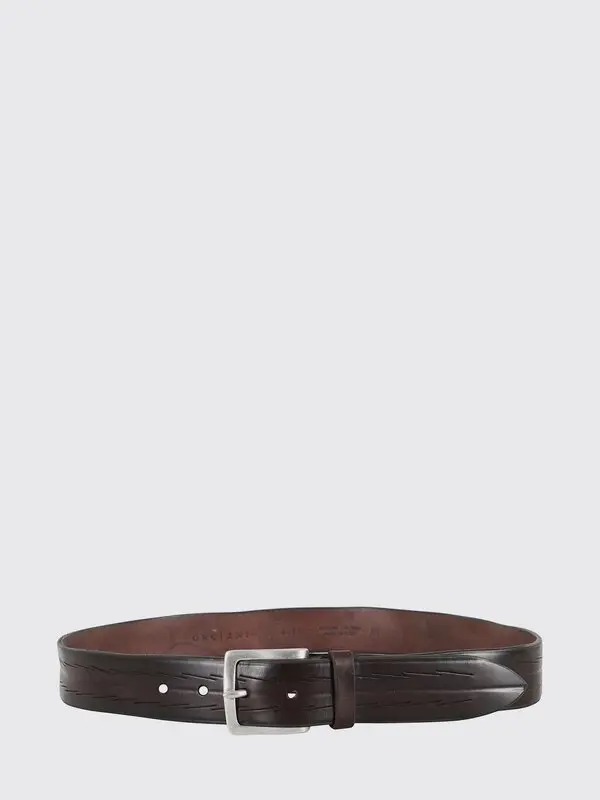 ORTIGNI Leather Belt - Dark