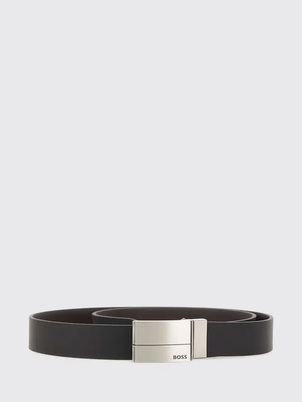 BOSS Leather Belt - Brown
