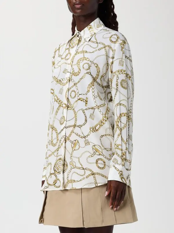Balmain Chain Print Shirt