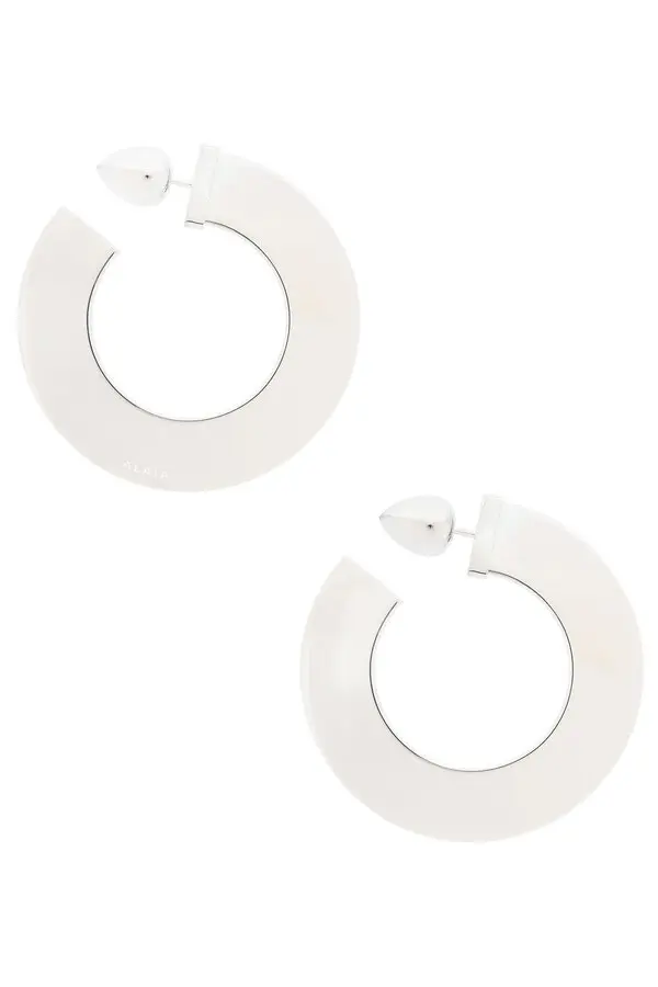Alaïa Small Blade Hoop Earrings