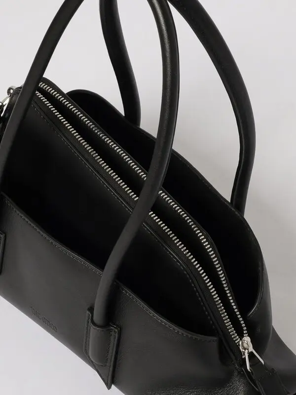 Attico La Passeggiata Small Leather Shoulder Bag