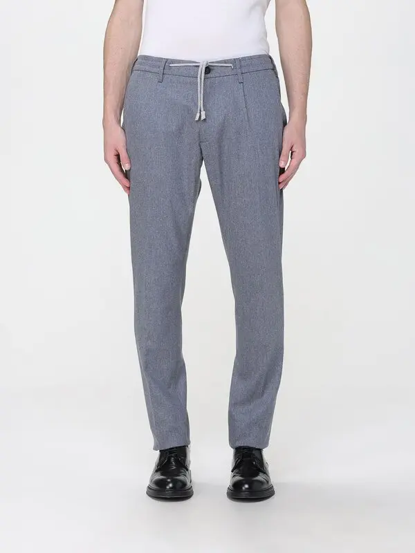 Eleventy Trousers - Gnawed Blue