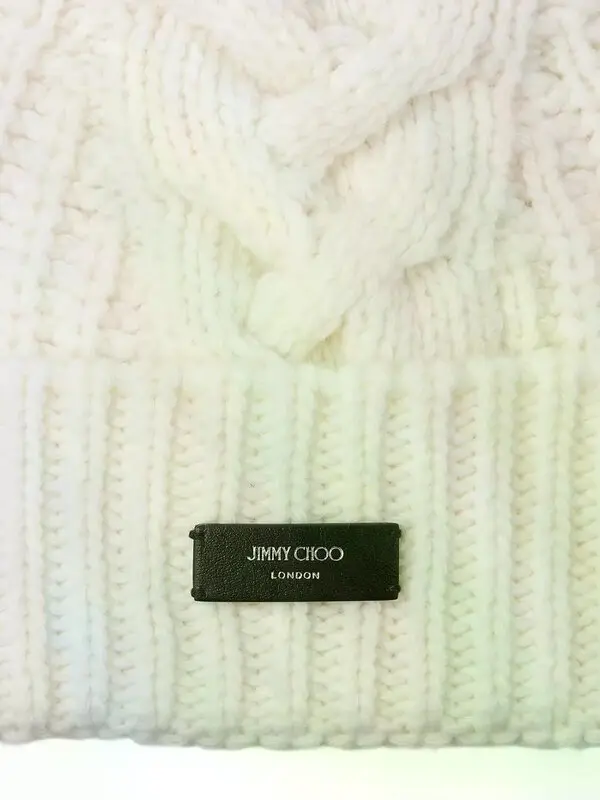 JIMMY CHOO Yuki Beanie Hat