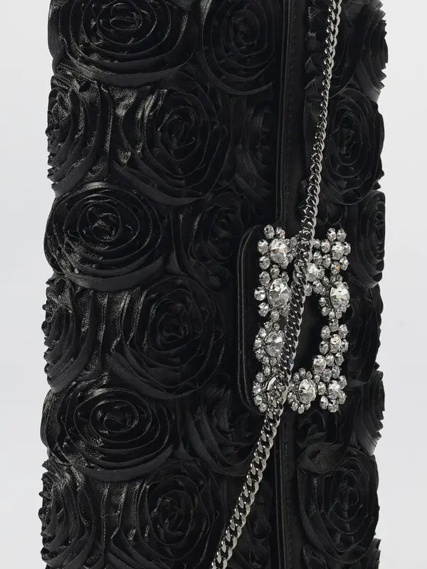 ROGER VIVIER Embellished Clutch - Black