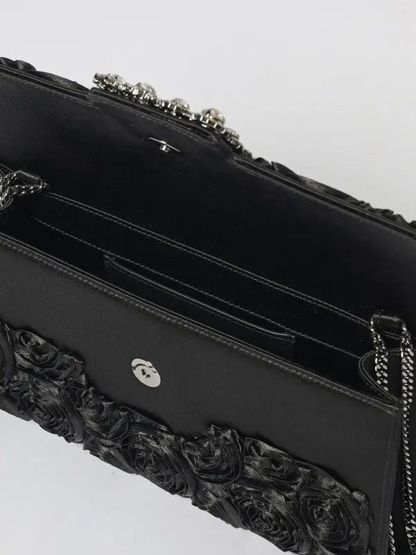 ROGER VIVIER Embellished Clutch - Black