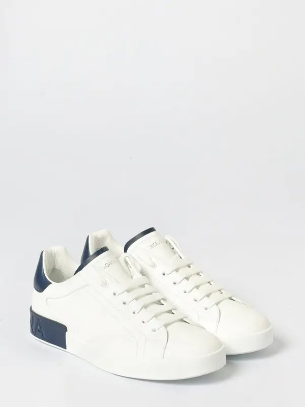 Dolce & Gabbana Lace-up Sneakers - White