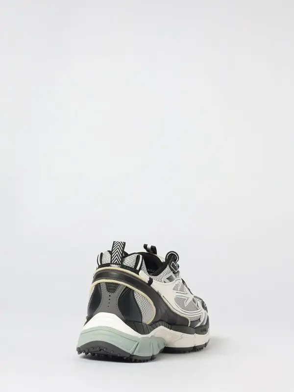 Off-White Lace-up Sneakers - Grey
