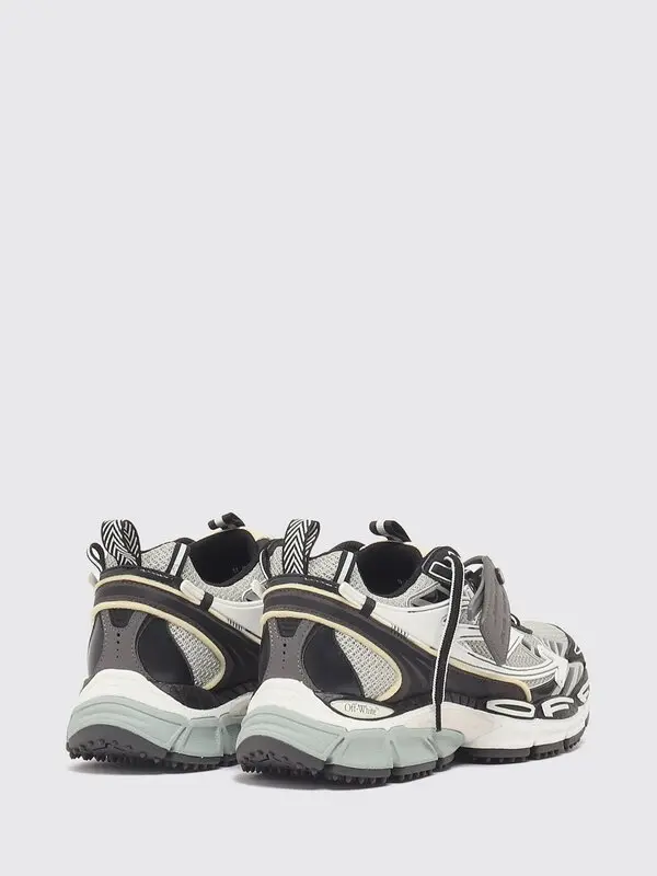 Off-White Lace-up Sneakers - Grey