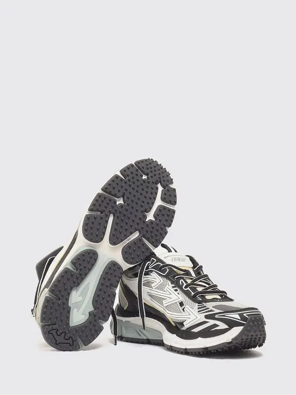 Off-White Lace-up Sneakers - Grey