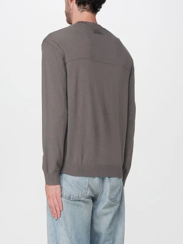 Armani Exchange Crew Neck Sweater - Grey
