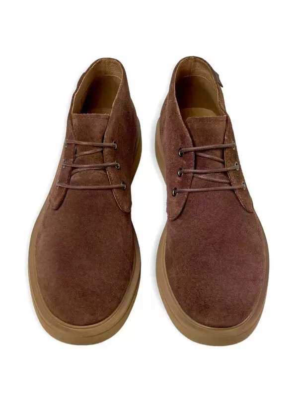 Camper Normal Lace-up Suede Boots
