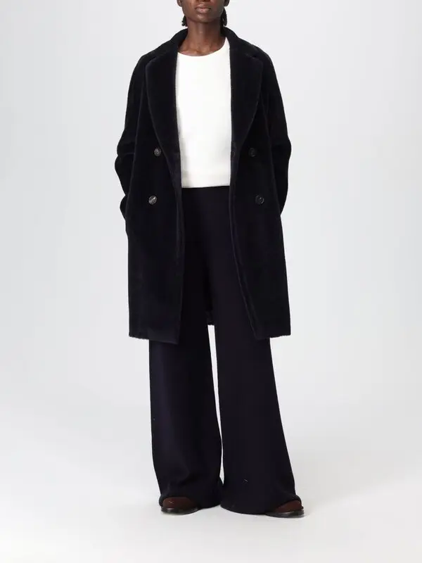 Max Mara Wide Leg Pants - Blue