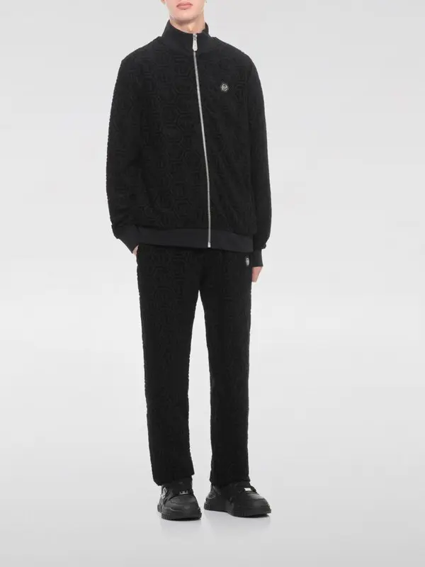 Philipp Plein Monogrammed Sweatpants - Black