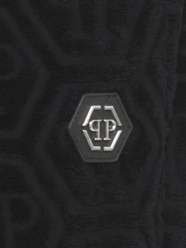 Philipp Plein Monogrammed Sweatpants - Black