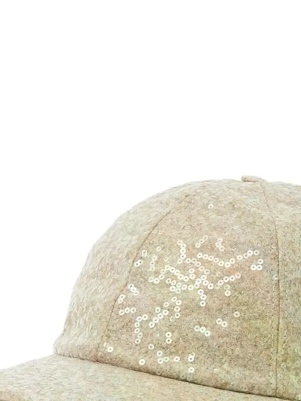 Peserico Sequin-embellished Baseball Cap
