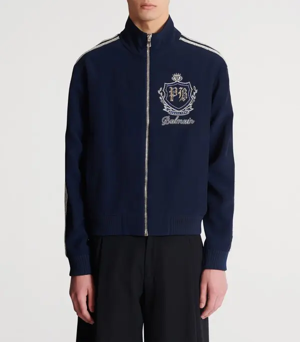 Balmain Embellished Track Jacket