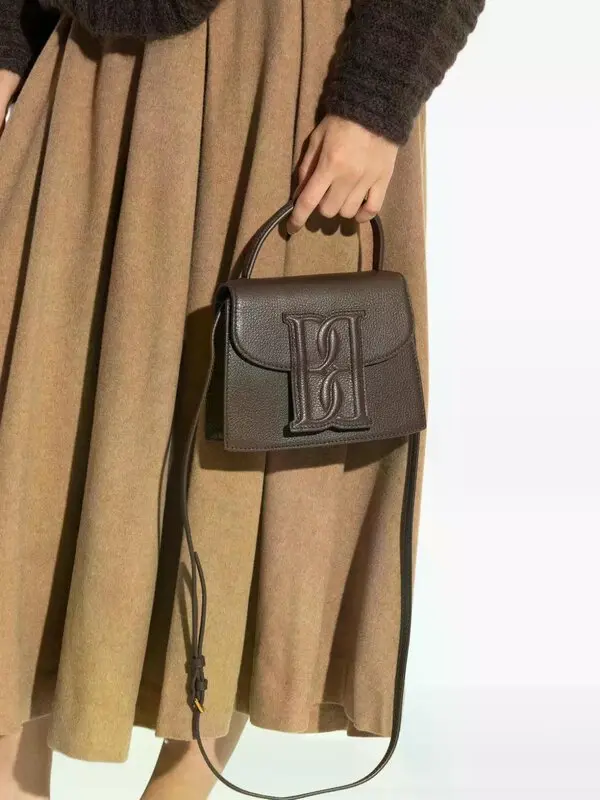 BY MALENE BIRGER Leather Tote Bag - Brown