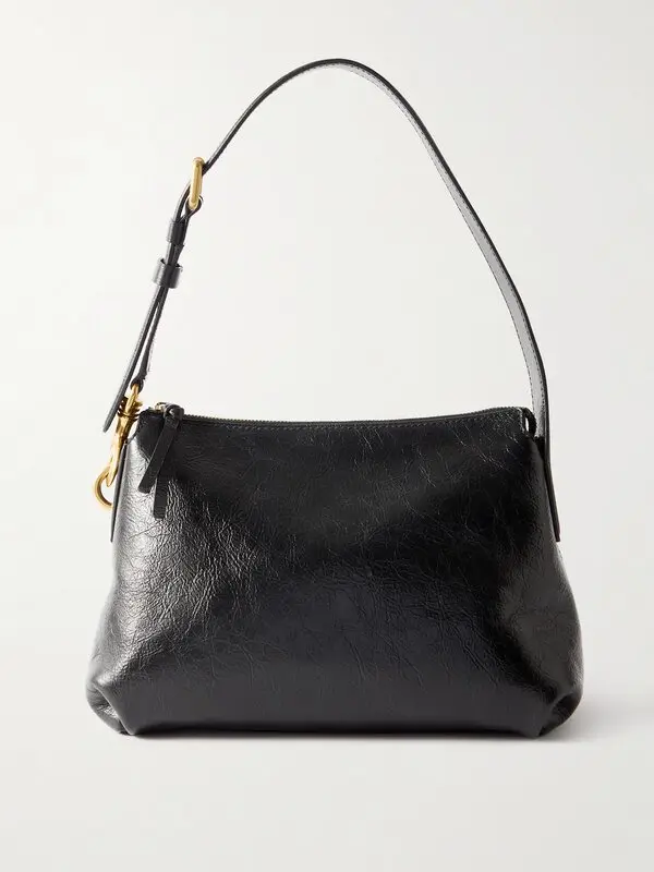 Dries Van Noten Textured-leather Shoulder Bag