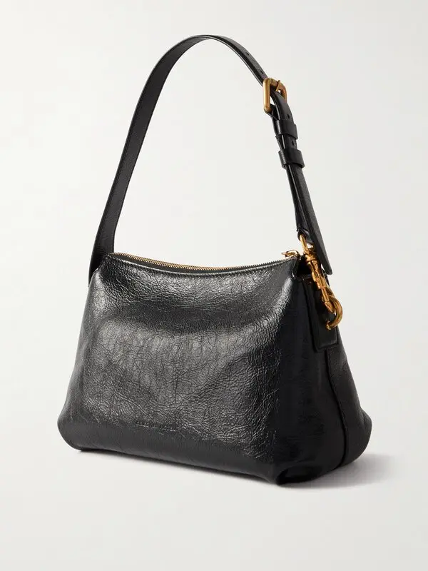 Dries Van Noten Textured-leather Shoulder Bag