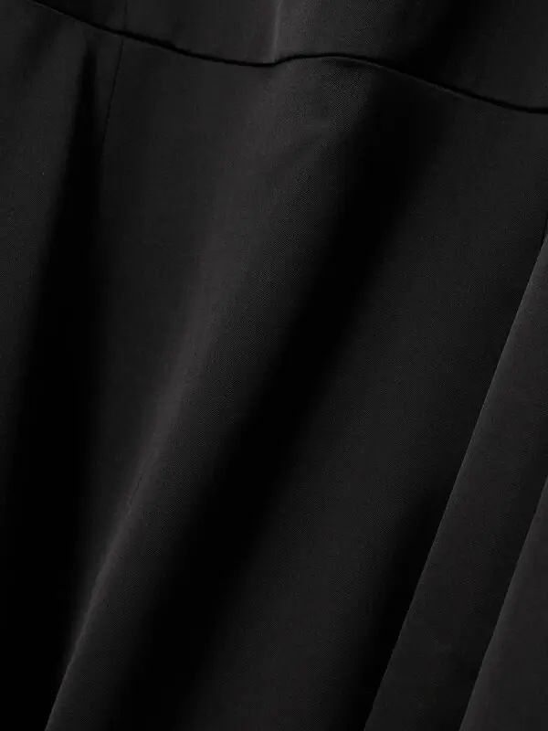 LIBEROWE Duchesse-satin Mini Dress - Black