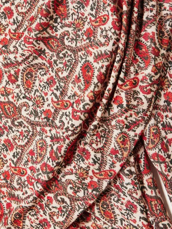 MARANT ETOILE Printed Turtleneck Top