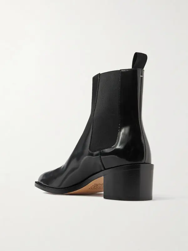 MAISON MARGIELA Tabi City Split-toe Chelsea Boots - Black