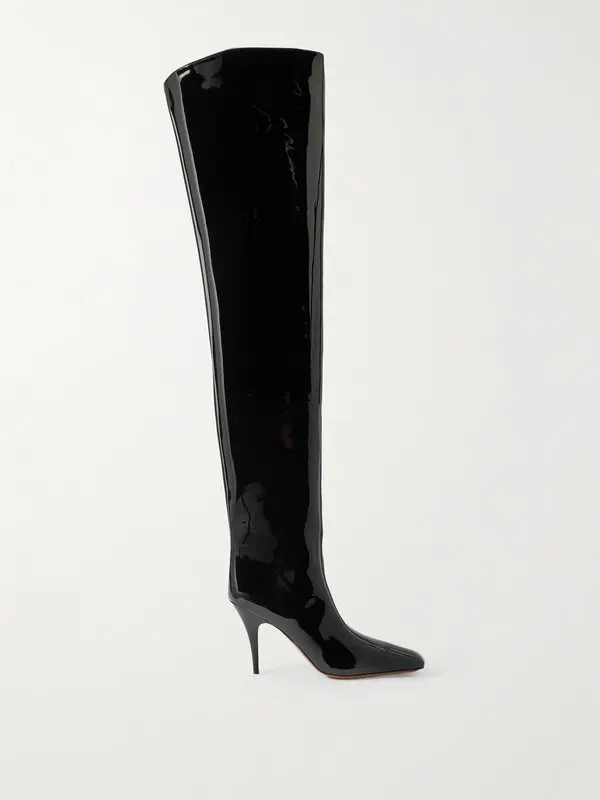 Stella McCartney Glossed Over-the-knee Boots