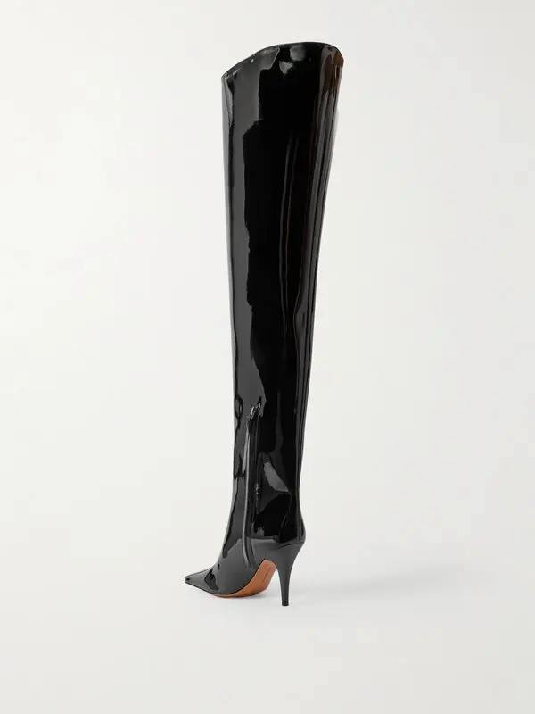 Stella McCartney Glossed Over-the-knee Boots