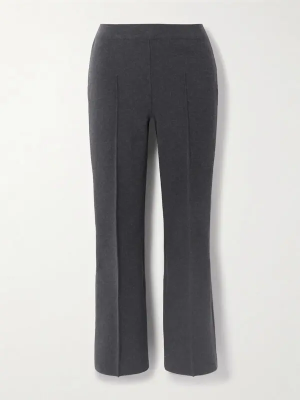 HIGH SPORT Geo Kick Cotton-blend Pants - Gray