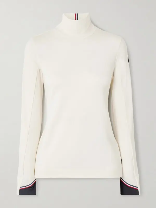 Moncler Polartec Stretch-knit Turtleneck Base Layer
