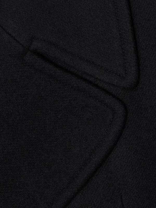 Dries Van Noten Belted Wool-blend Coat