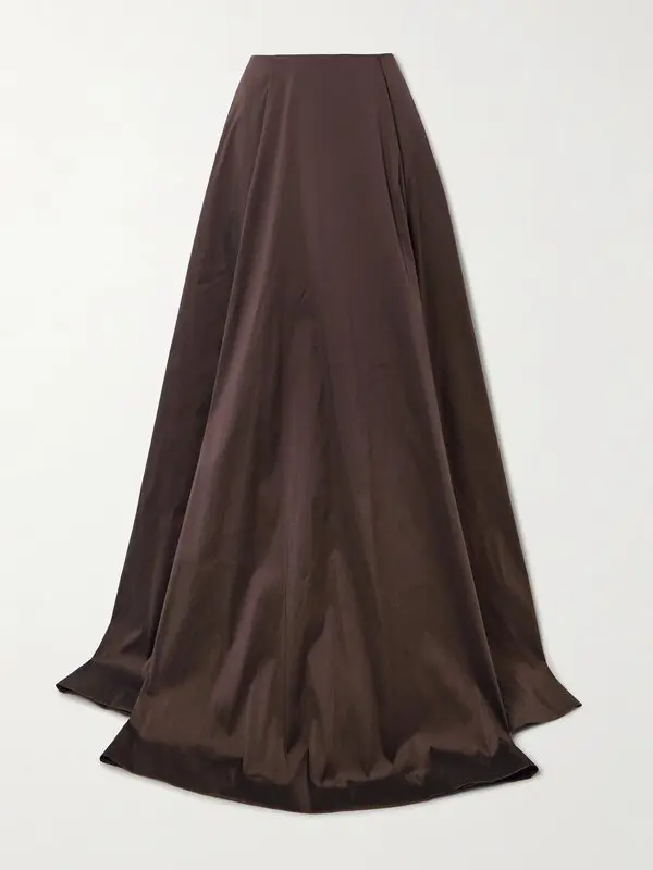 Bernadette Kennedy Taffeta Maxi Skirt