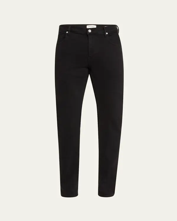 FRAME Jetset Modern Straight Jeans - Black